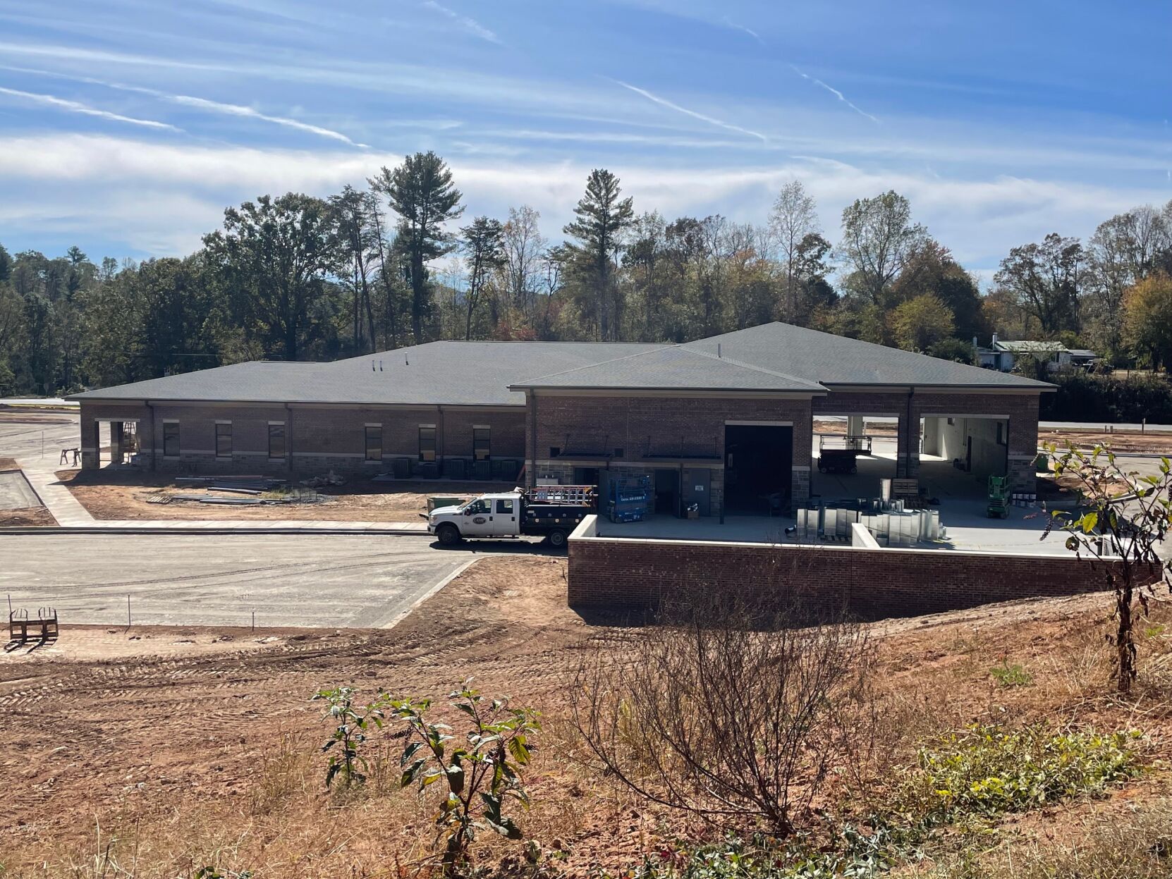 When will the new Burke County NC EMS station open?