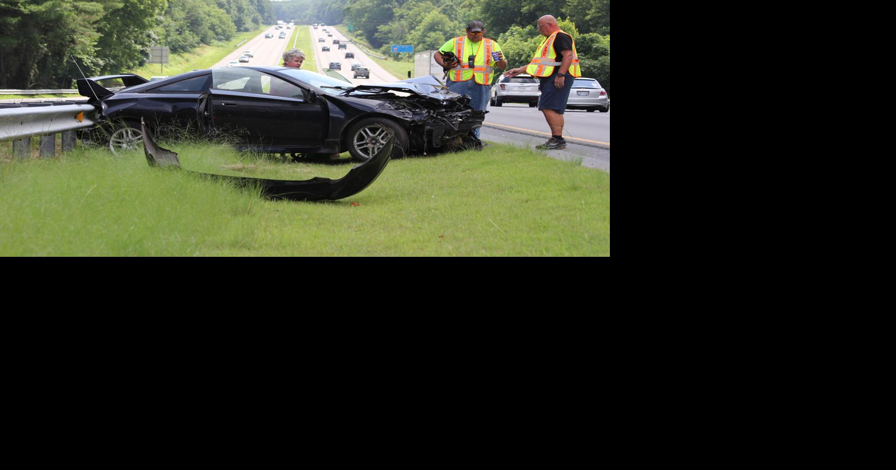 One injured in I-40 wreck