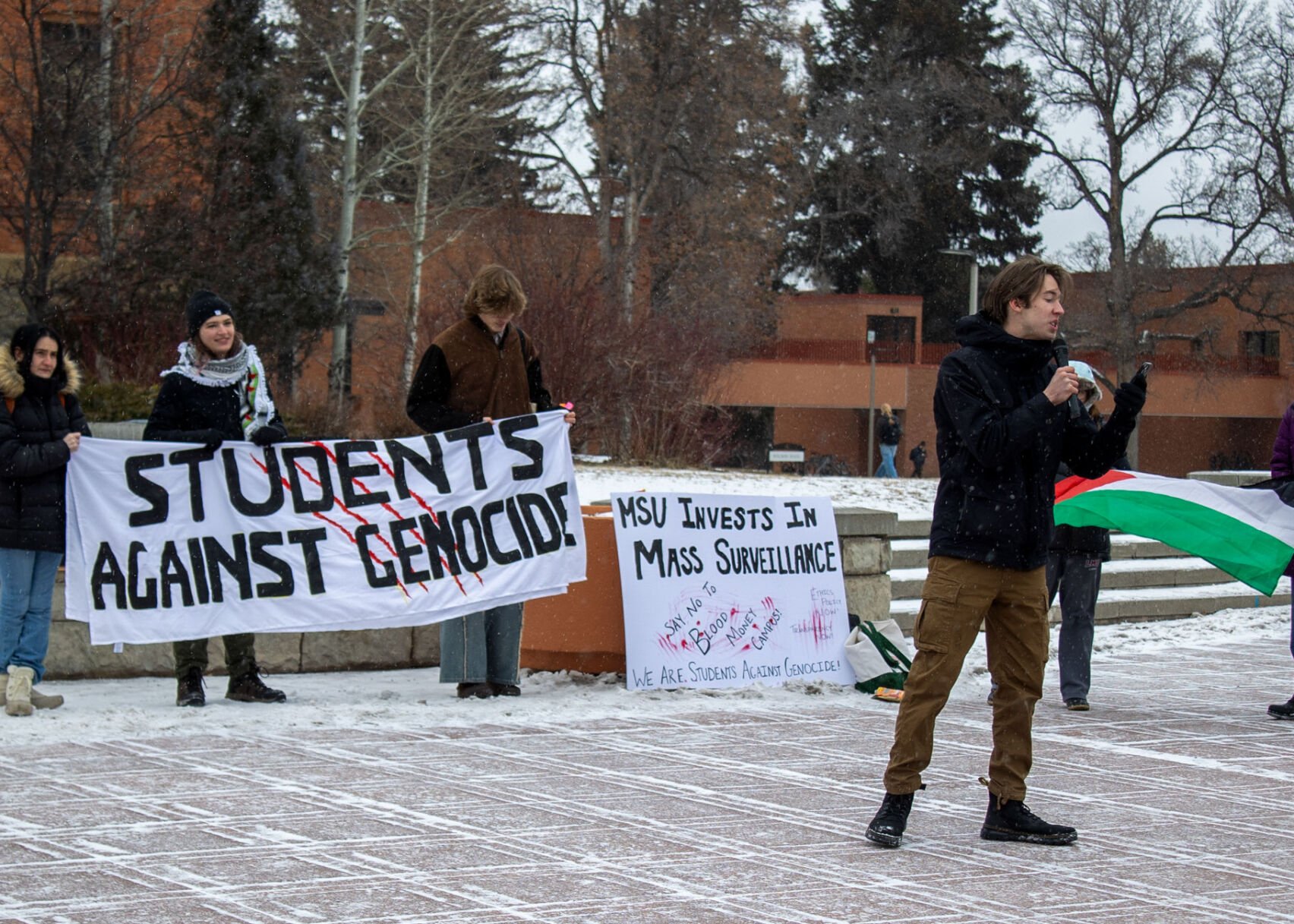 Students Against Genocide calls on MSU to cut ties with Metrea, Reveal ...