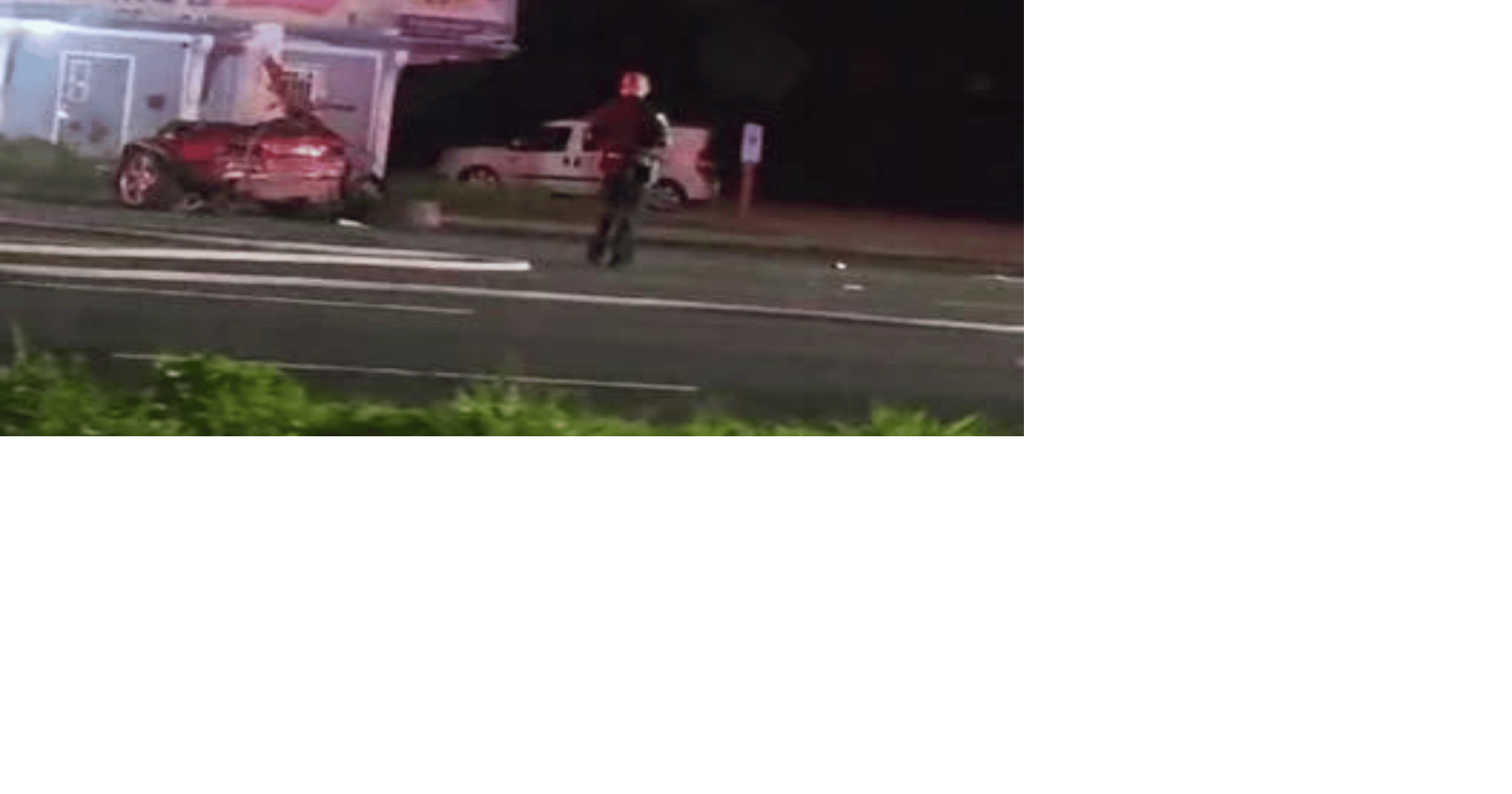 Man survives crash that split car in 2 | News | mvariety.com