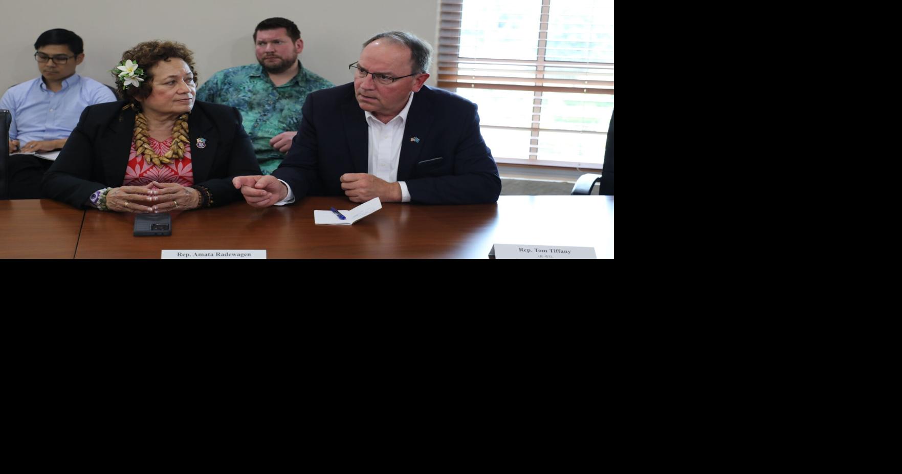 Amata with congressional delegation that visited Palau to support ...