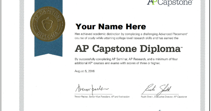 SSHS celebrates its AP Capstone Diploma recipients | Community ...