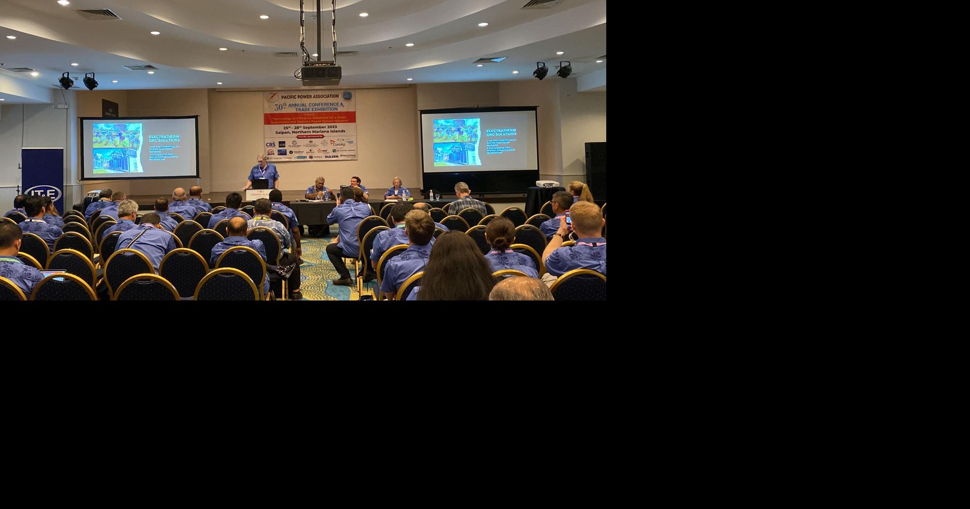 Pohnpei waste heat-to-energy system touted at power conference | Local ...