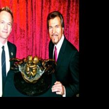 Savanna based artist Alan St. George presents work to celebrities ...