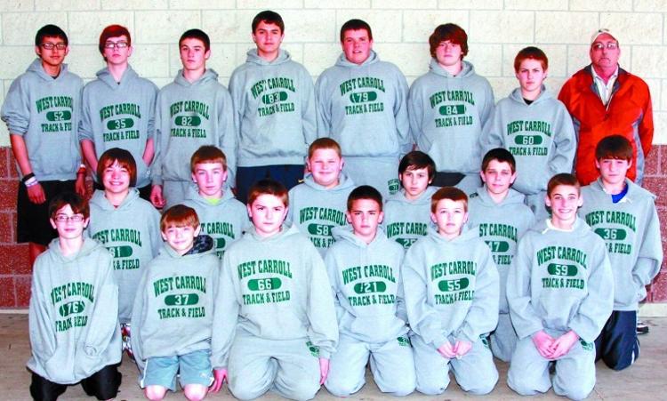 West Carroll 7th grade boys track team | Sports/School ...
