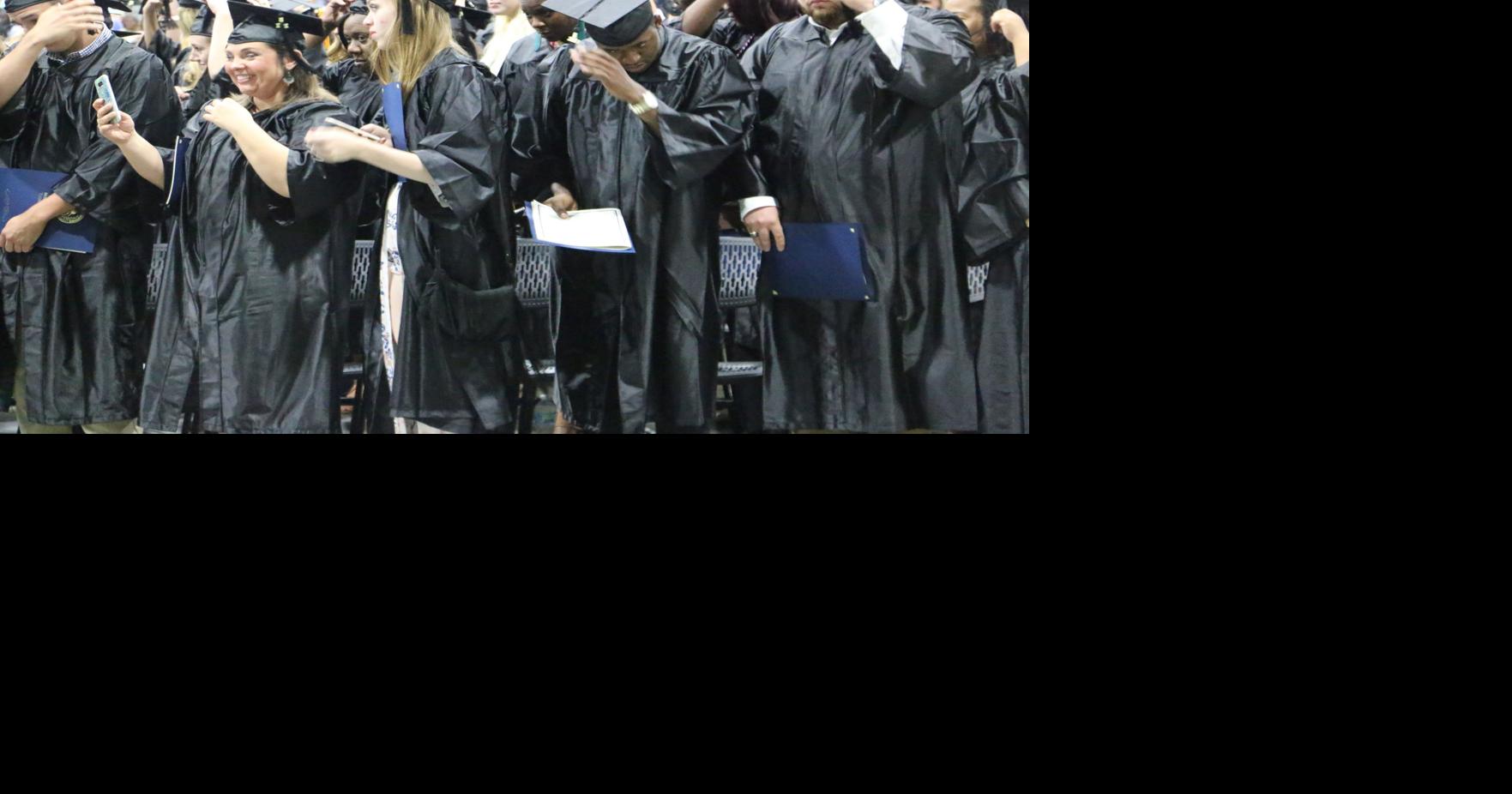 Record number of HGTC grads march at commencement | Education ...