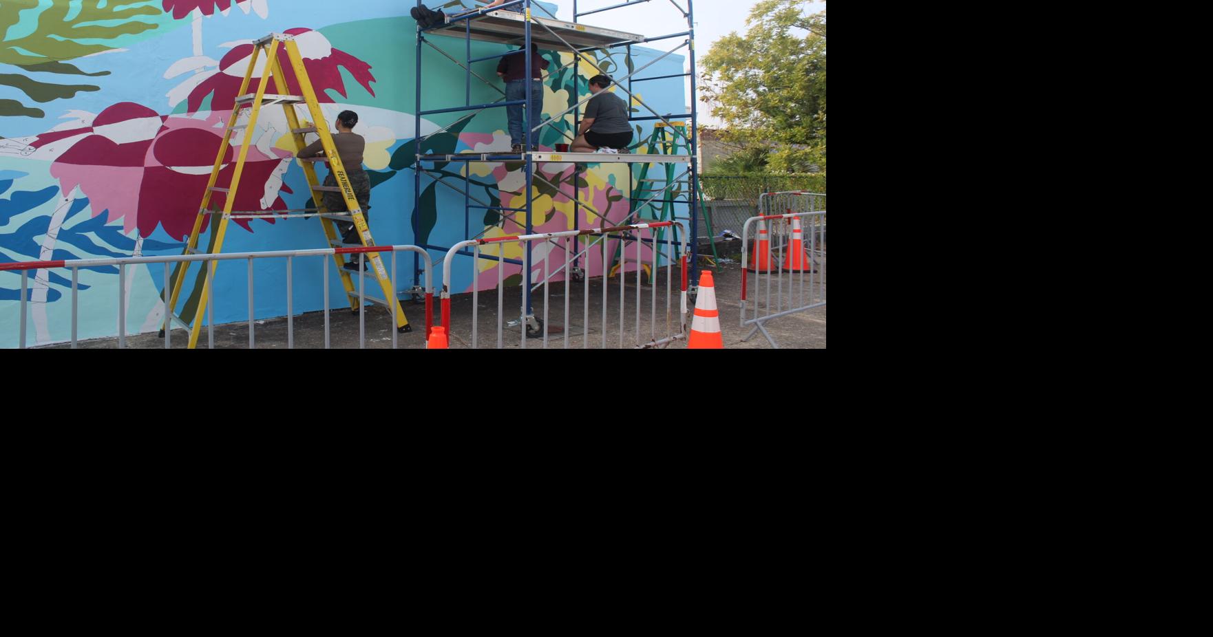 CCU visual art students create mural in downtown Conway | Entertainment ...