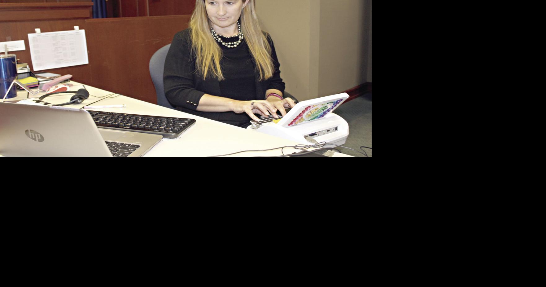 Fisher loves being a court reporter, but not many people are following ...