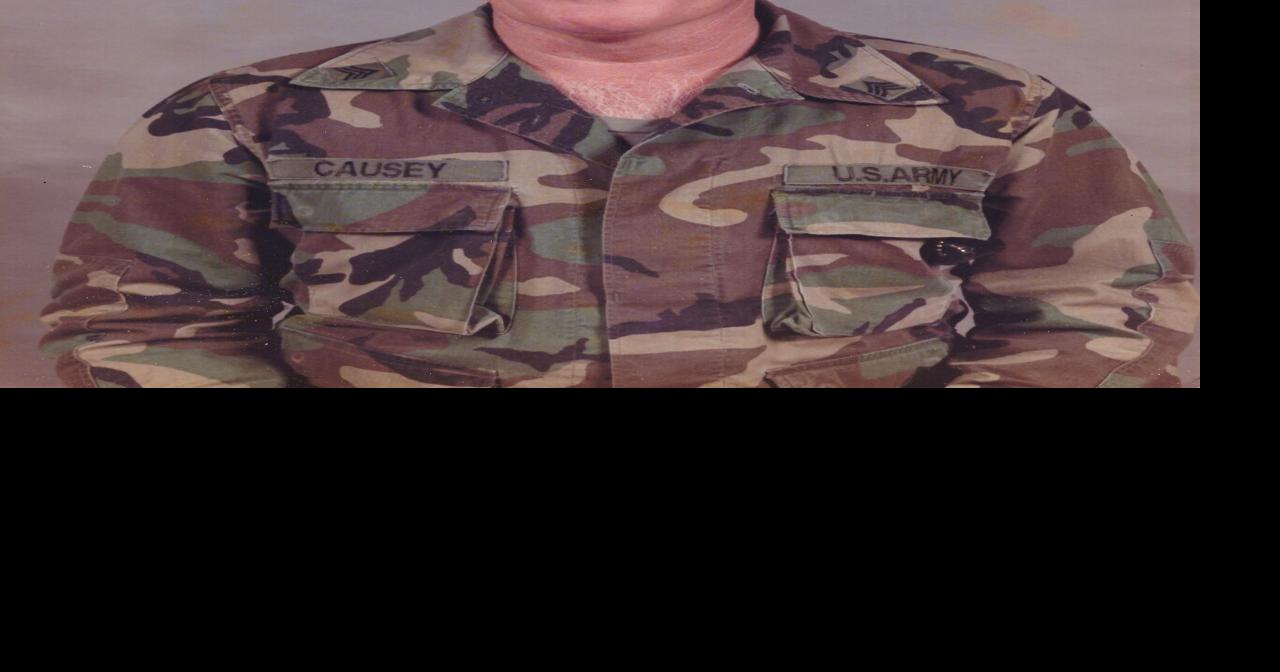 William Paul Causey Sr. served in the US Navy and the Army National ...