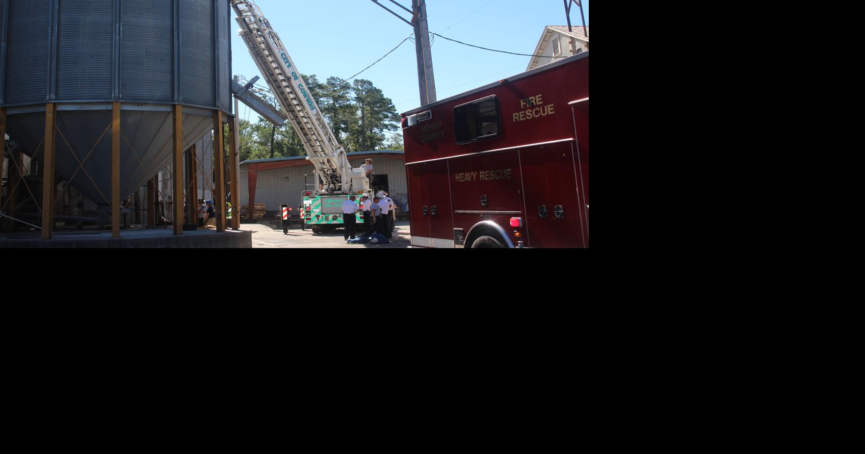 Man injured after falling into grain bin in Conway | Conway ...