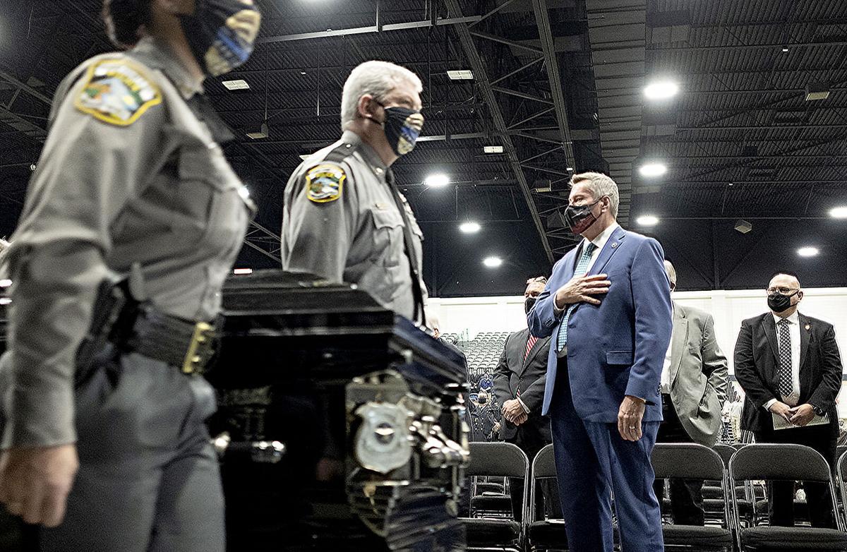 HCPD Lance Cpl. Melton “Fox” Gore's funeral | Gallery | myhorrynews.com