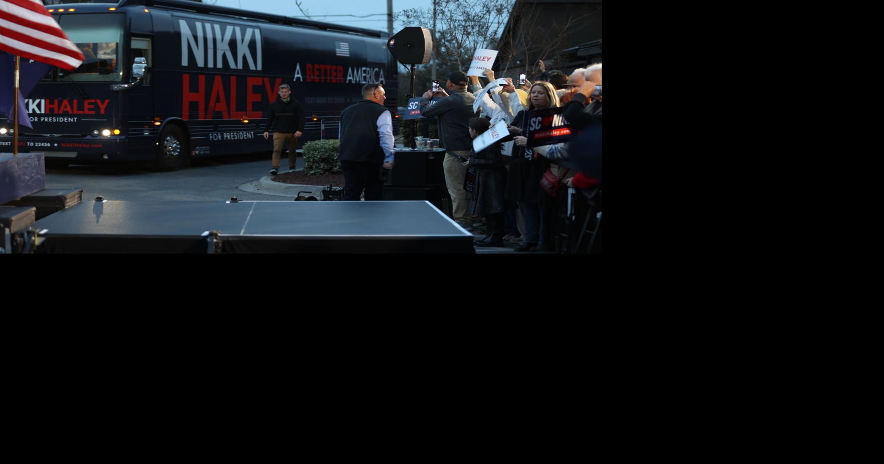 Nikki Haley bus | | myhorrynews.com