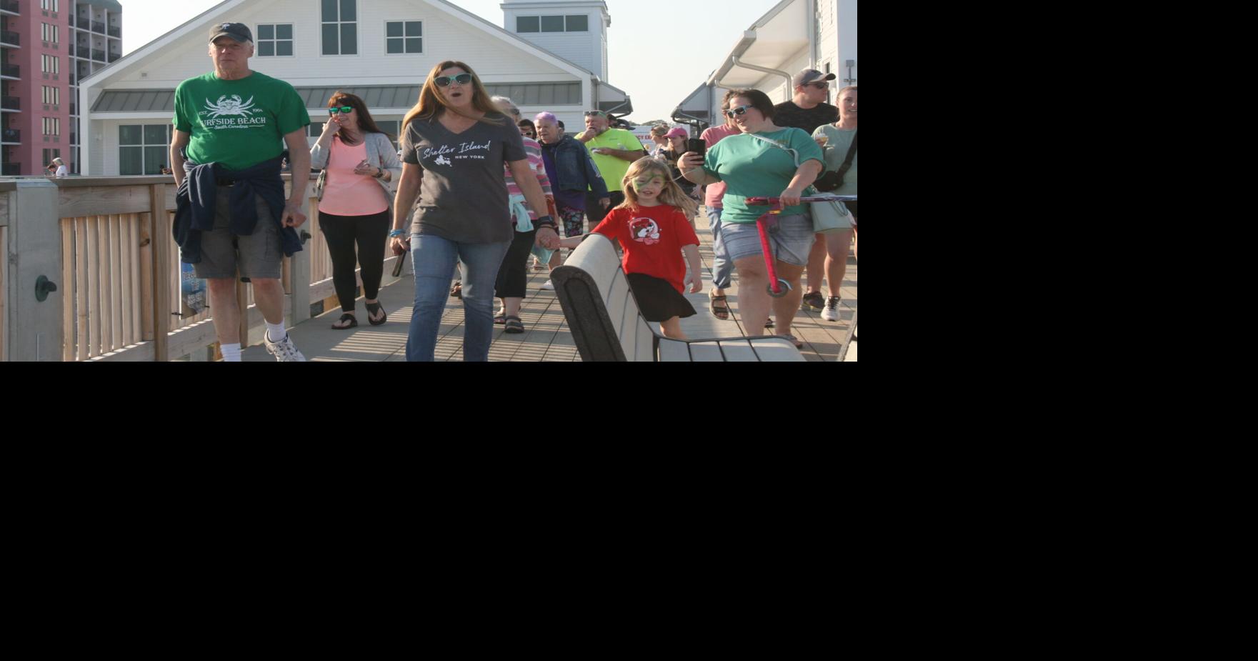 Pier's first visitors | | myhorrynews.com