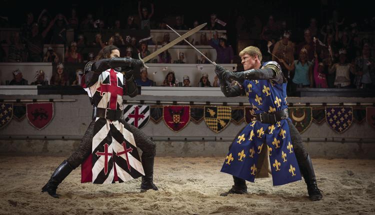 From squire to knight: What it takes to fight in the arena at Medieval ...