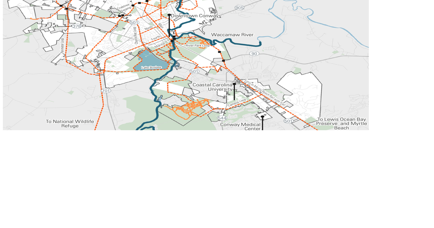 Conway's pathways, trails plan identifies more than 50 miles of ...