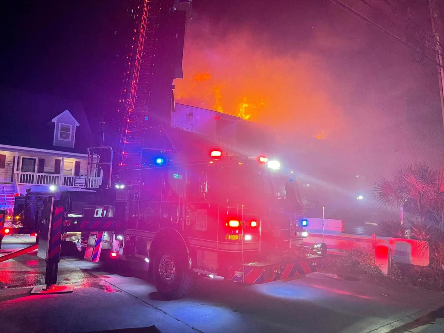 'We were in shock:' Firefighters battle Tuesday morning blaze in North ...