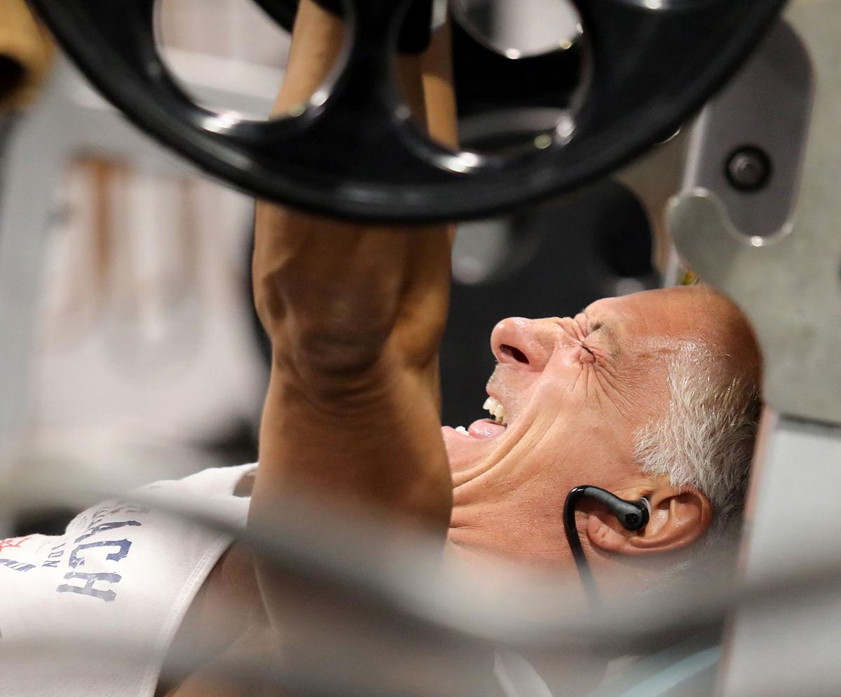 Mancini pushes himself for his first body building competition as a 51 ...