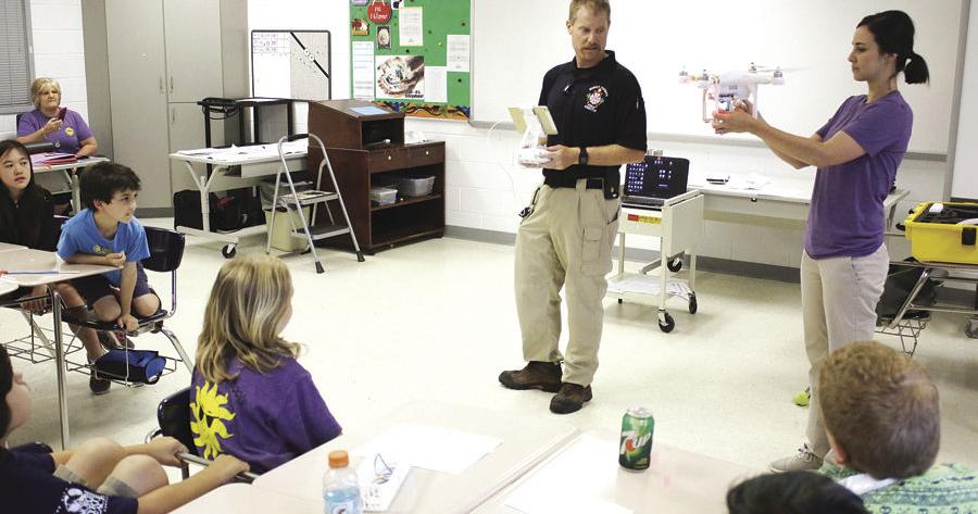 Horry County students defy gravity by learning about helicopters ...
