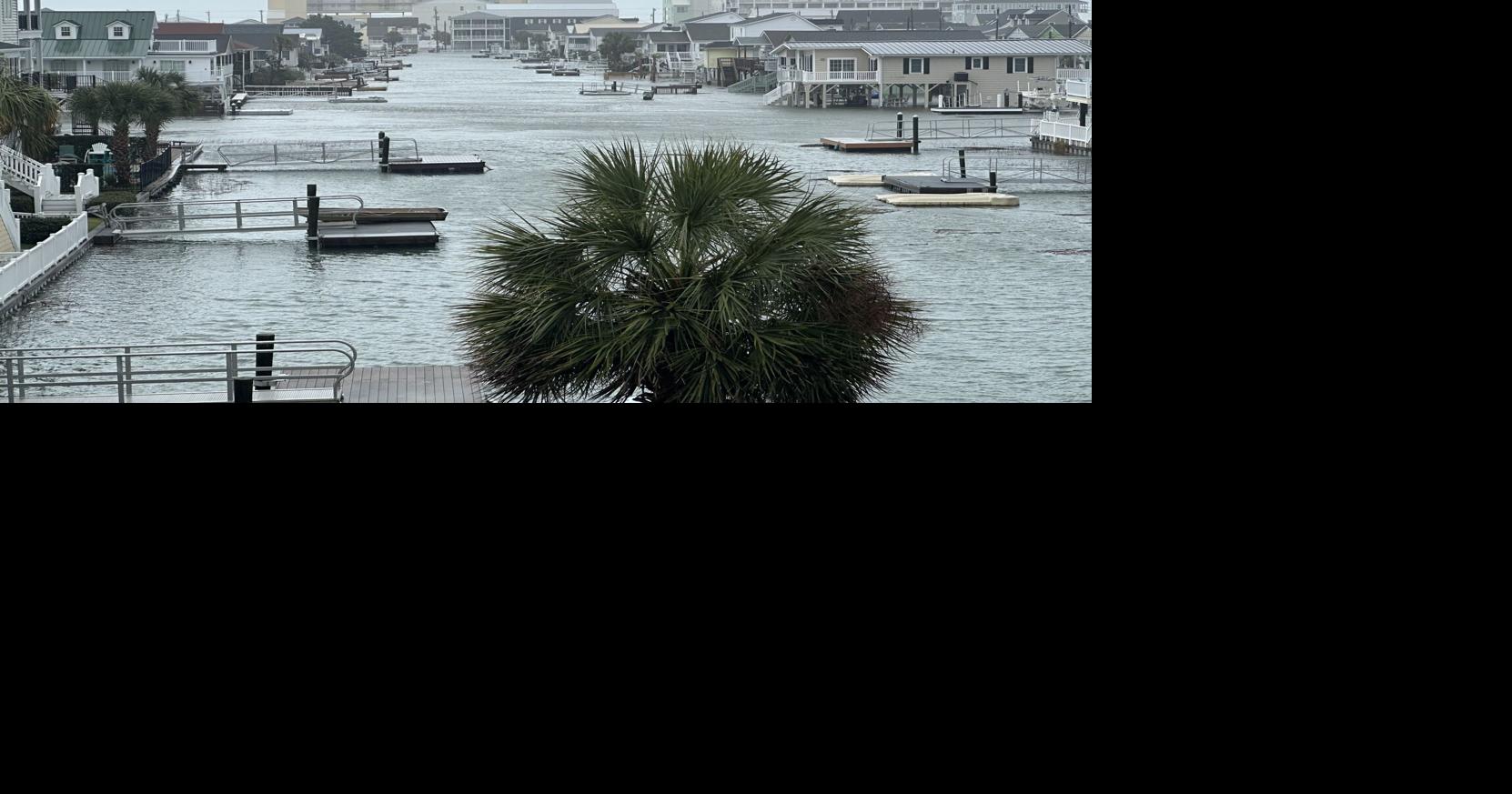 GALLERY: Scenes, damage from low pressure storm in Myrtle Beach area ...