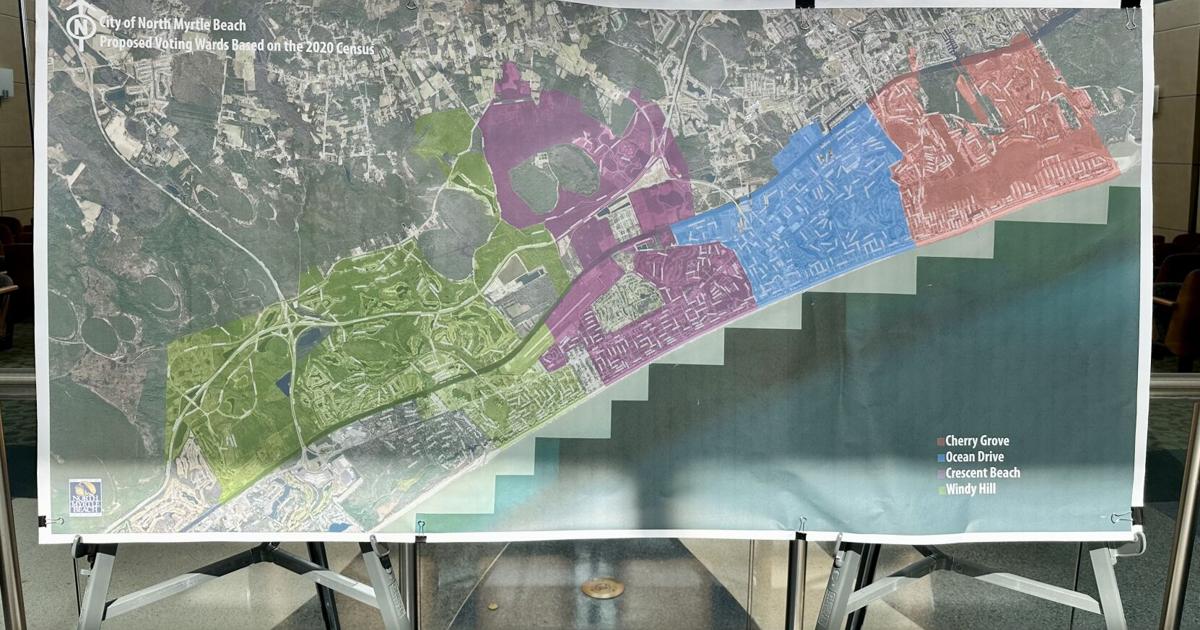 North Myrtle Beach is redrawing its district lines | News | myhorrynews.com North Myrtle Beach is redrawing its district lines | News | myhorrynews.com