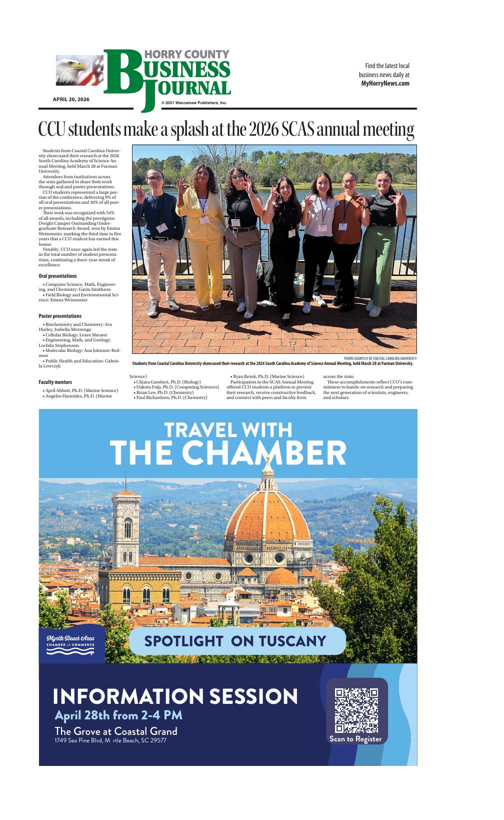 Page 01 | The Business Journal e-Edition | myhorrynews.com