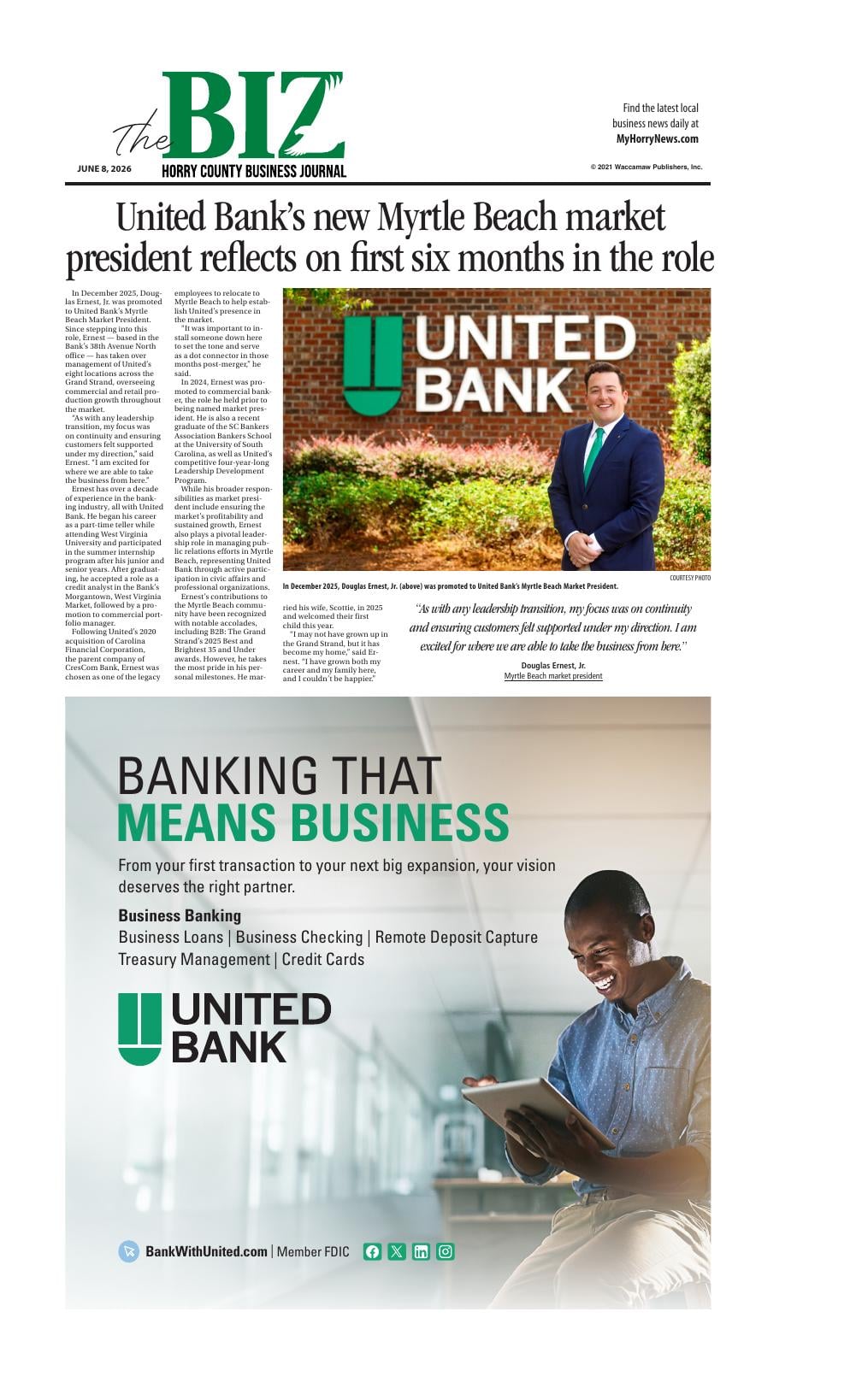 Page 01 | The Business Journal e-Edition | myhorrynews.com