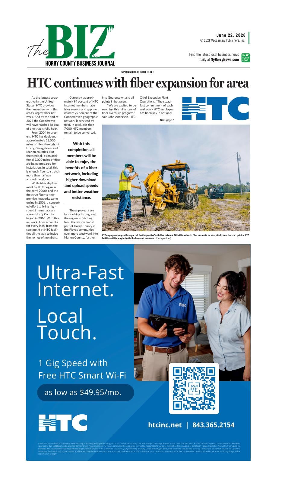 Page 01 | The Business Journal e-Edition | myhorrynews.com