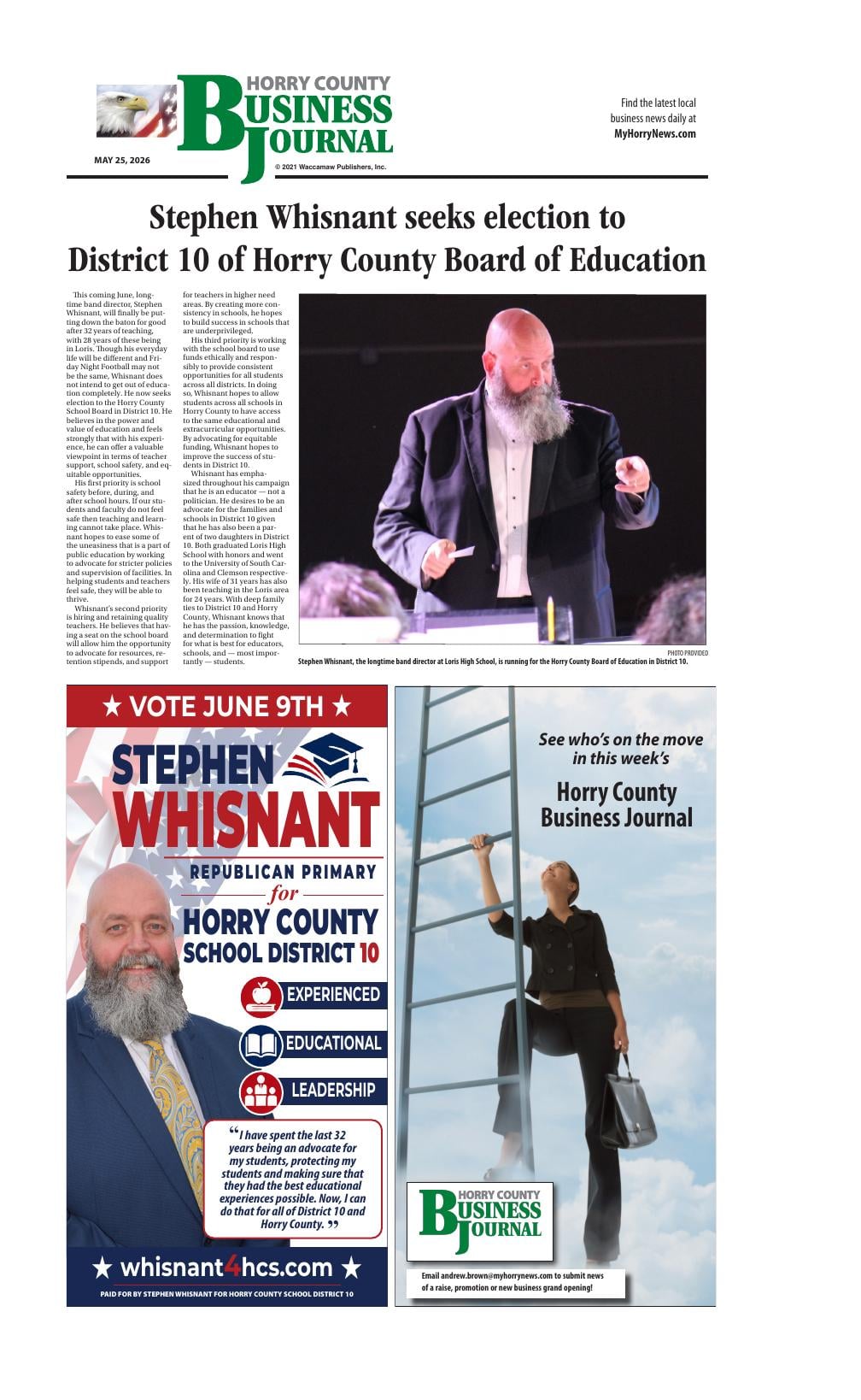 Page 01 | The Business Journal e-Edition | myhorrynews.com