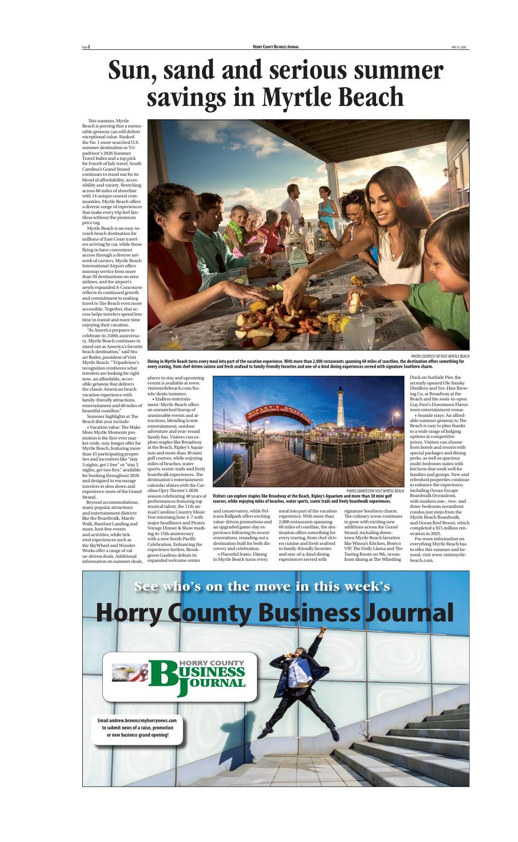 Page 01 | The Business Journal e-Edition | myhorrynews.com