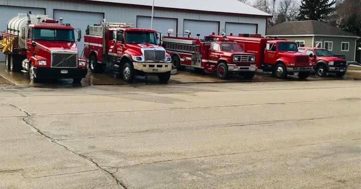 Estelline Fire Department Extinguish Baler Fire | Local News | mykxlg.com