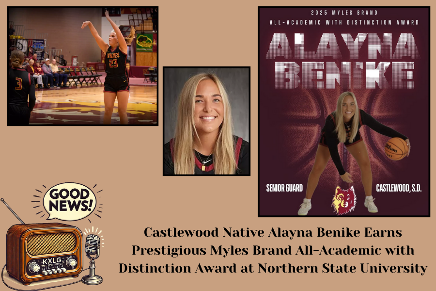 Good News: Castlewood Native Alayna Benike Earns Prestigious Myles ...