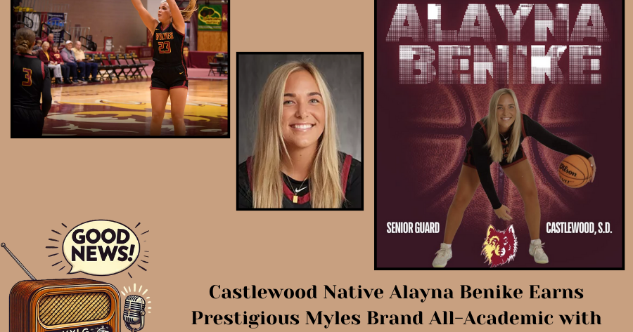 Good News: Castlewood Native Alayna Benike Earns Prestigious Myles ...