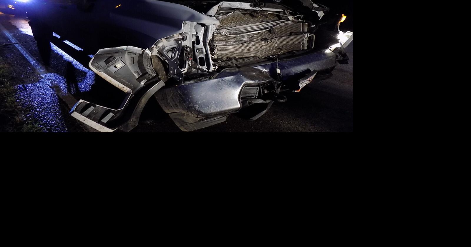 Vehicle vs. Cow Crash Causes Major Damage in Hamlin County | Local News ...