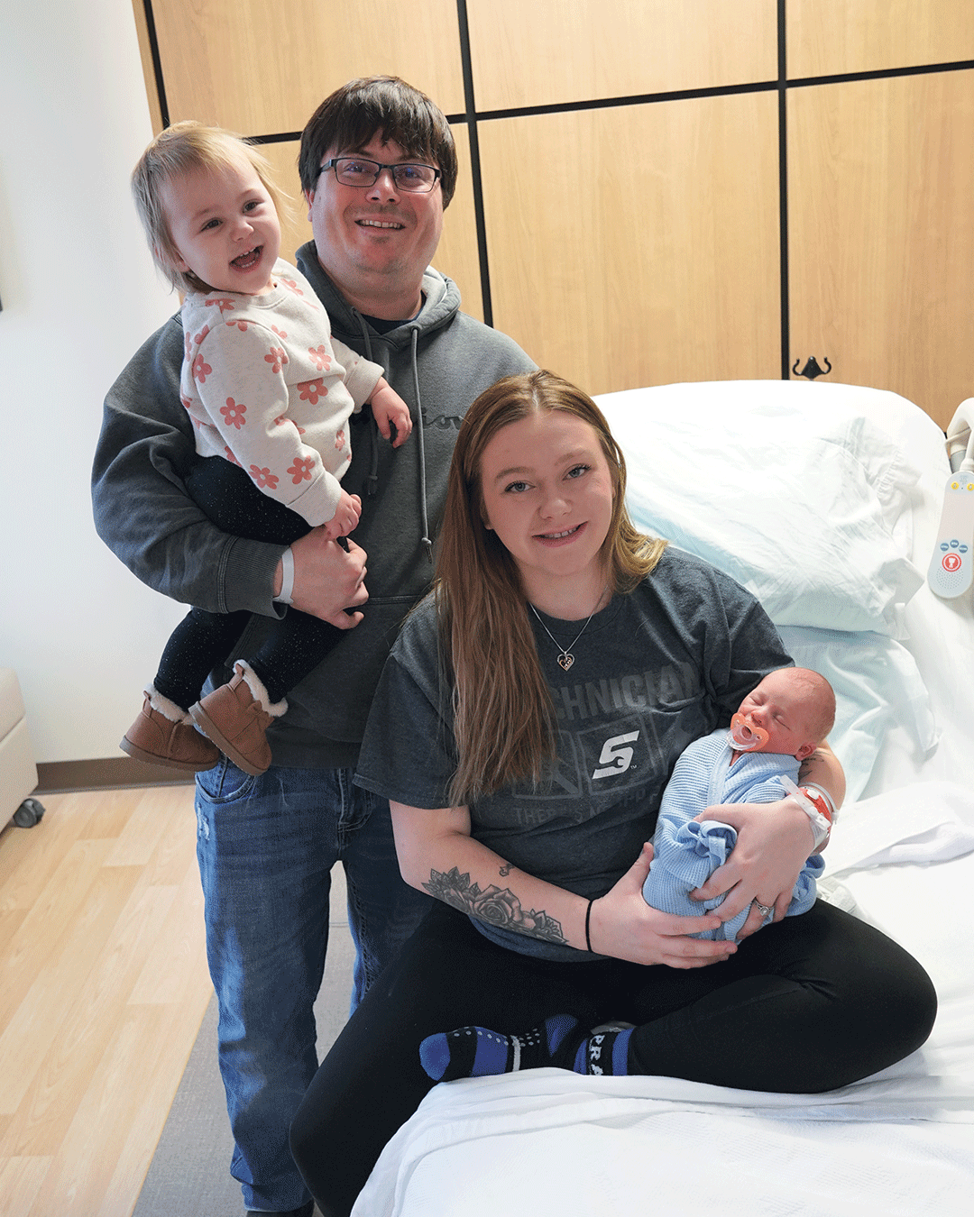 First Baby of 2025 Born at Prairie Lakes Healthcare System | Local News ...