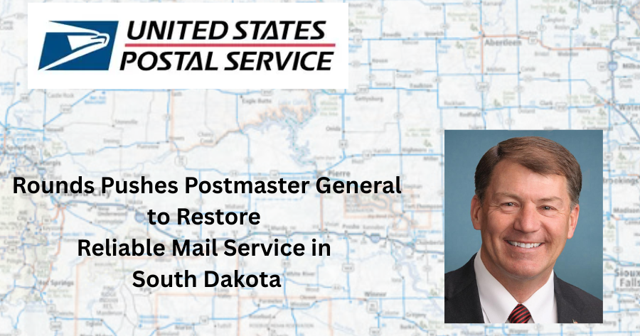 Rounds Pushes Postmaster General to Restore Reliable Mail Service in ...