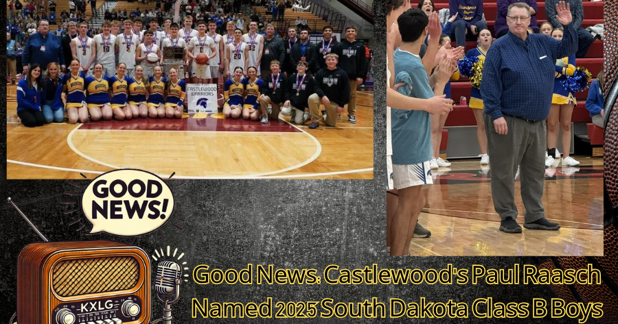 Good News: Castlewood's Paul Raasch Named 2025 South Dakota Class B ...