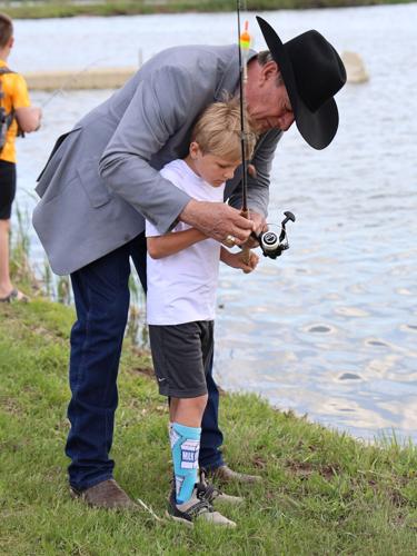 Gov. Rhoden and GFP Kick-Off Blue Dog State Fish Hatchery Fundraising ...
