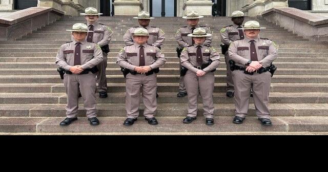 Eight South Dakota Highway Patrol Troopers Graduate in Capitol Rotunda ...