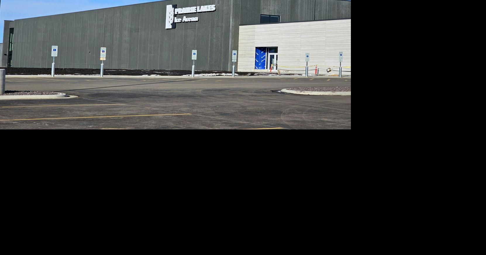 Take a peek at the inside of the all-new Prairie Lakes Ice Arena ...