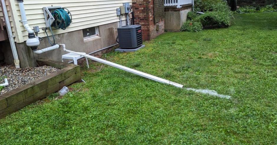 City asks residents to reroute sump pump discharge during road work ...