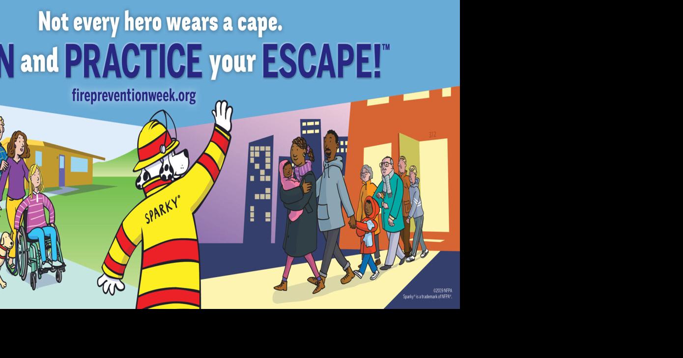 Lt. Jorgenson Fire Prevention Week - "Fire won't wait. Plan your escape ...