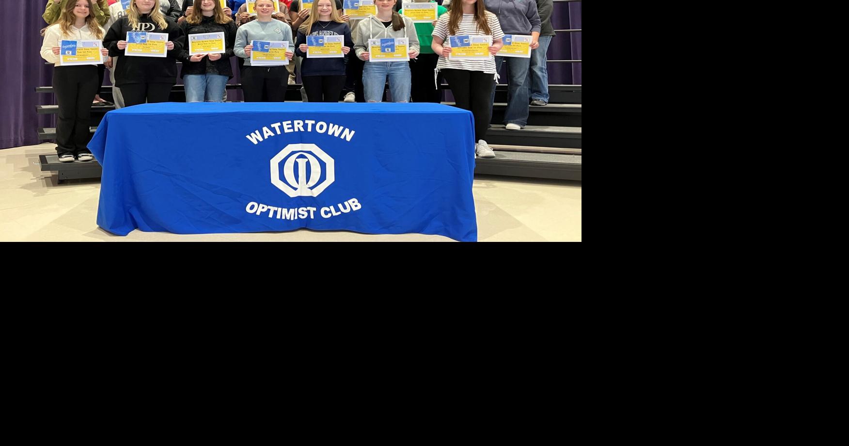 Watertown Middle School Students Shine in Optimist Club Essay Contest ...