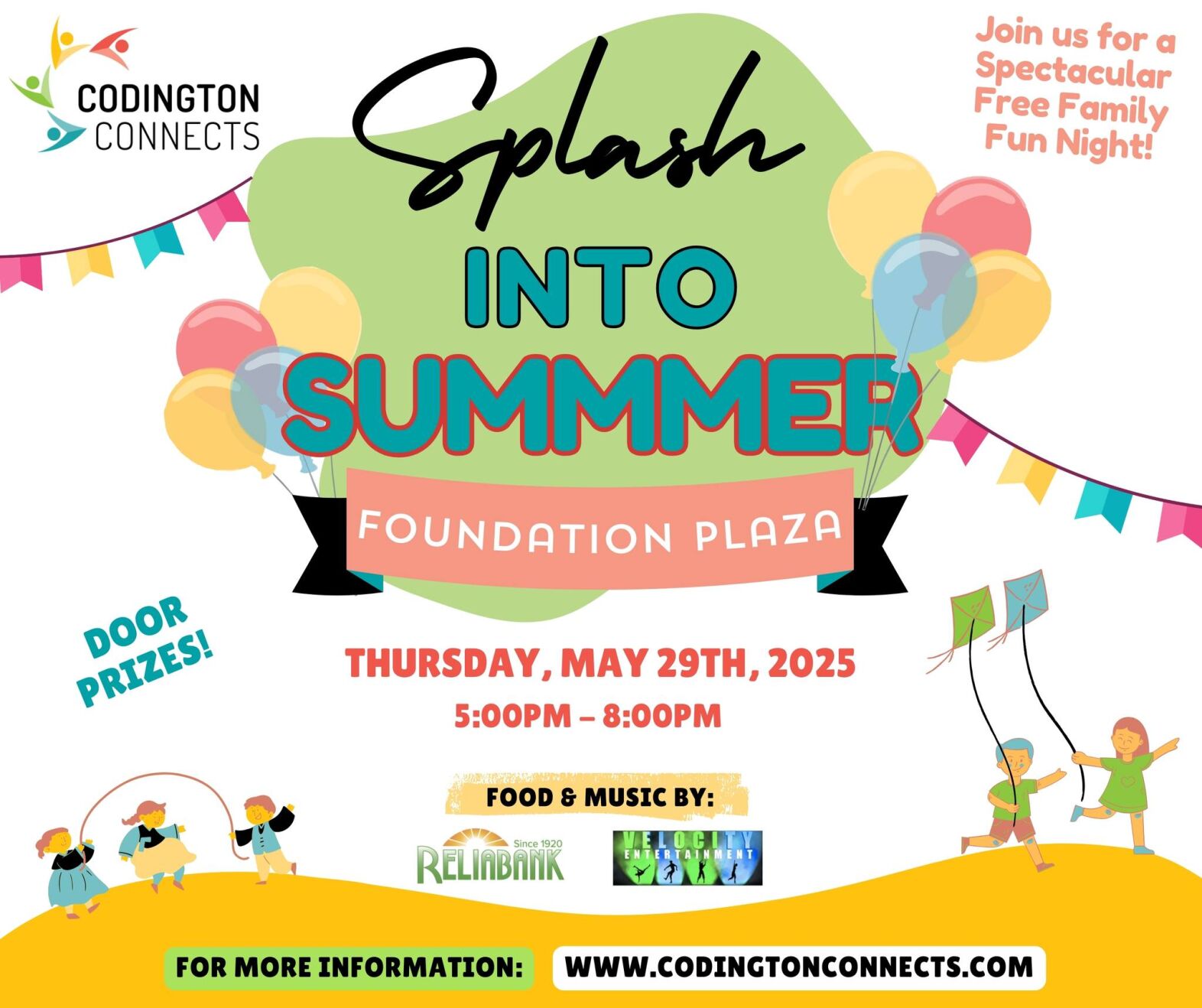 Good News: Codington Connects to Host "Splash into Summer" Family Event ...