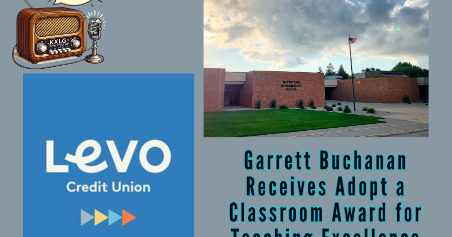 Garrett Buchanan Receives Adopt a Classroom Award for Teaching Excellence | Local News | mykxlg.com