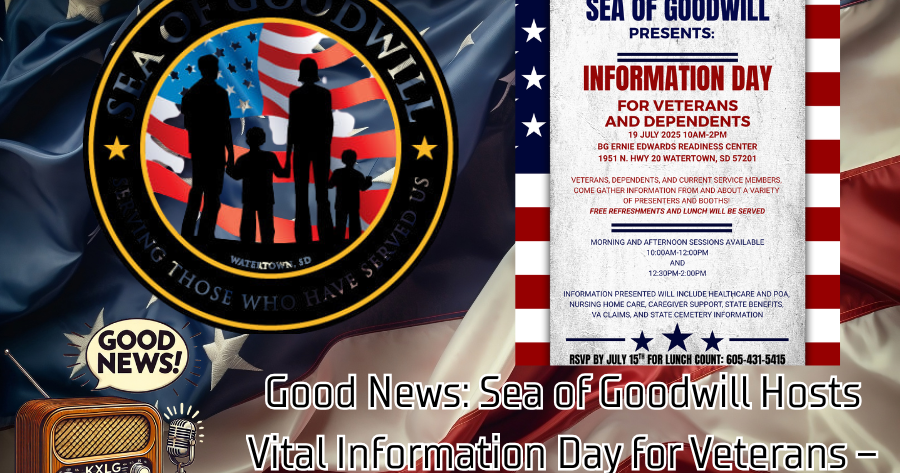 Good News: Sea of Goodwill Hosts Vital Information Day for Veterans ...