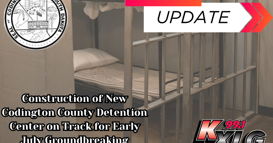 Construction of New Codington County Detention Center on Track for ...