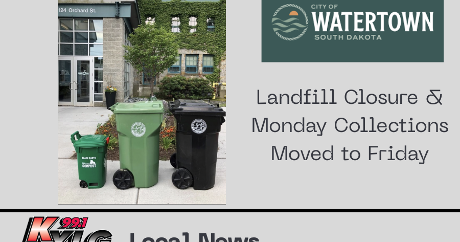 Garbage Collection Day Changed | Local News | mykxlg.com