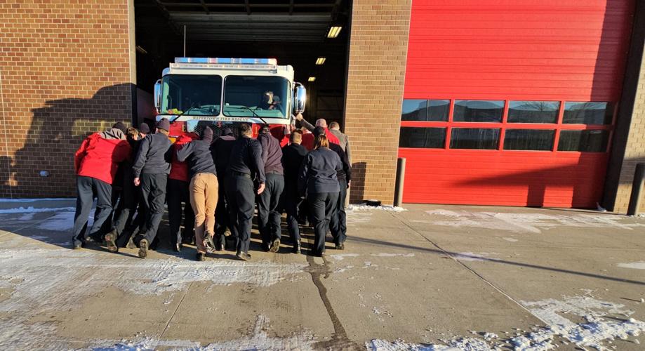 Good News: Watertown Fire Rescue Welcomes New Engine 1 with Traditional ...