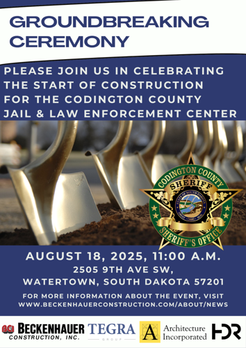 Commission Unanimously Approves Next Phase of Codington County Jail ...