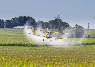 spray plane
